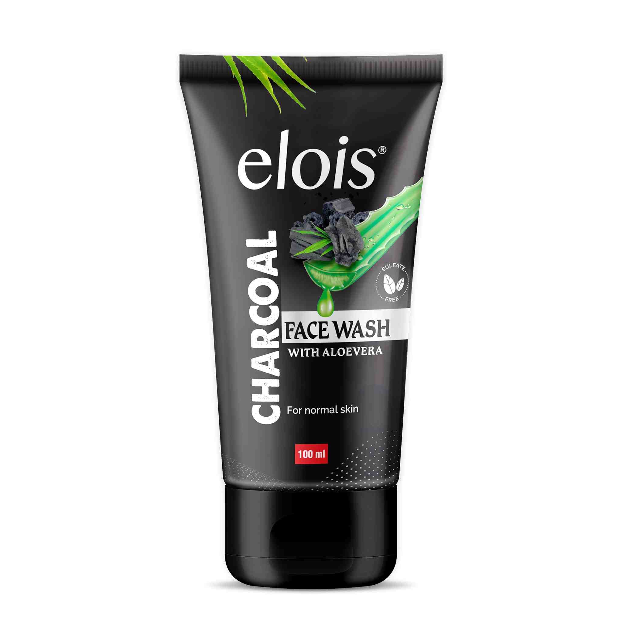 Elois Charcoal Face Wash Removes Impurities and Dullness