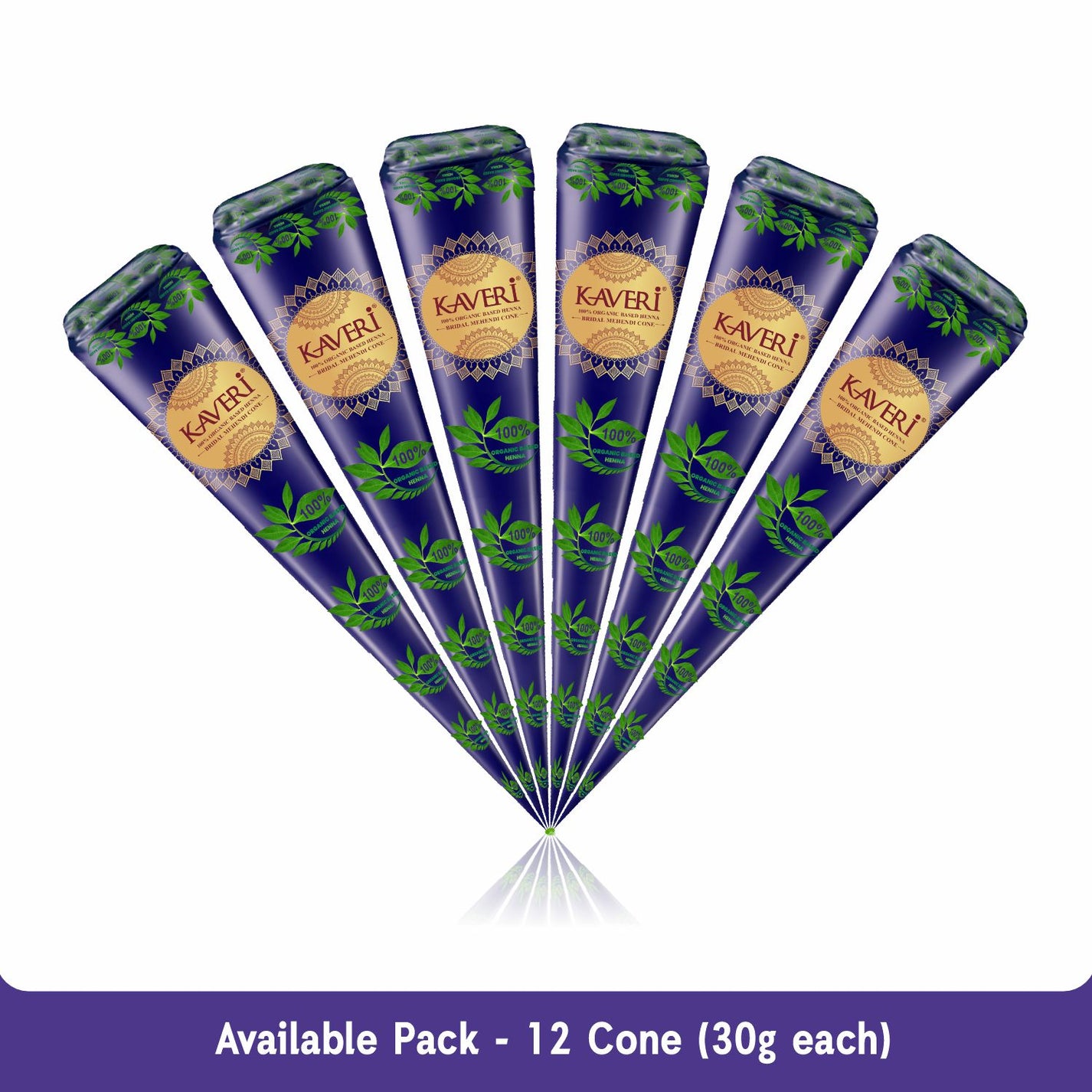 Kaveri Bridal Mehendi Cone – Premium Henna Cone for Bride